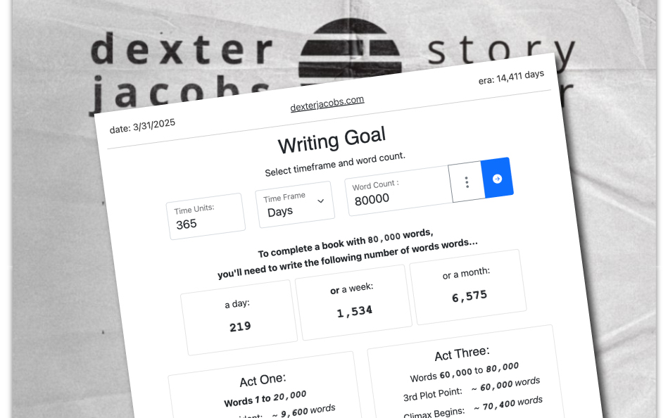 Word Count Calculator - Dexter Jacobs